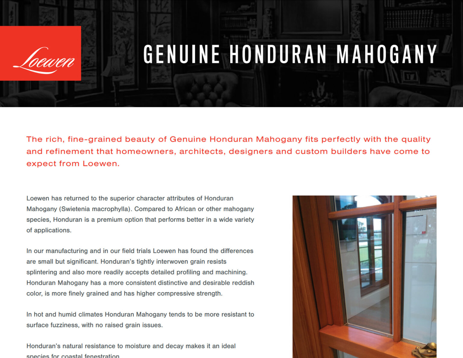 Catalogs - Loewen Windows